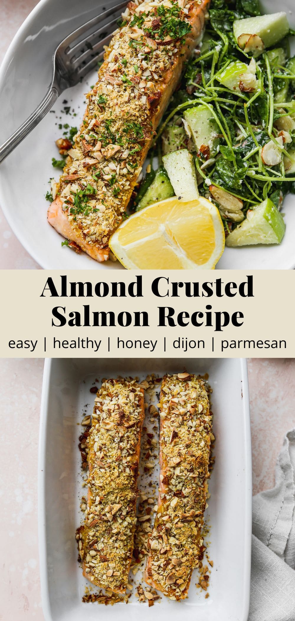 Almond Crusted Salmon (Oven-Baked) | Walder Wellness, RD